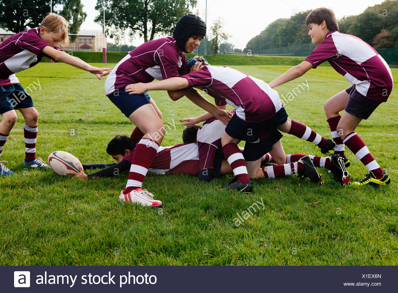 Rugby Aggression High Resolution Stock Photography and Images - Alamy