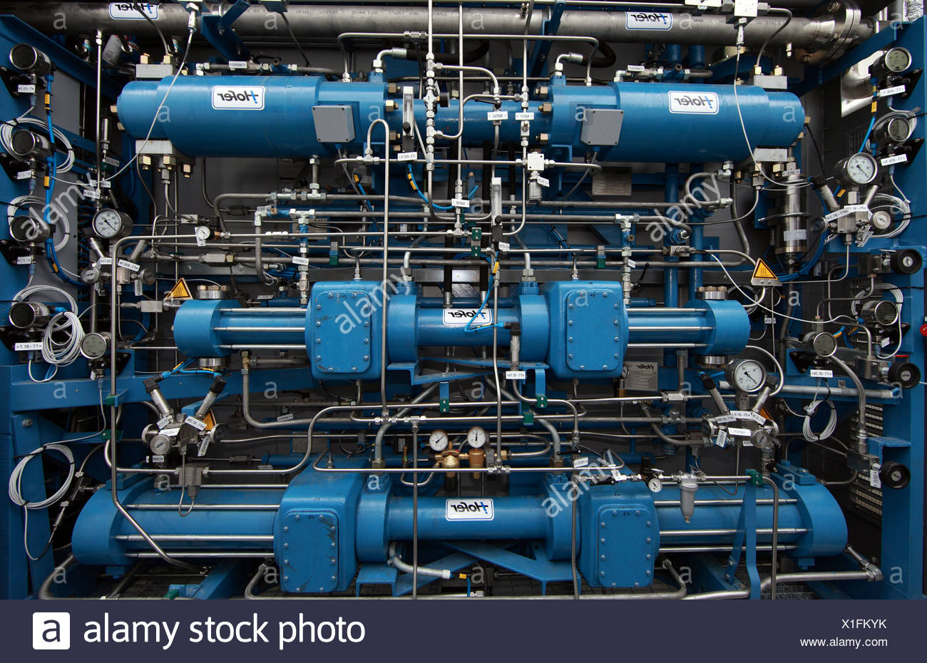 Hydrogen Compressor Stock Photos & Hydrogen Compressor Stock Images - Alamy