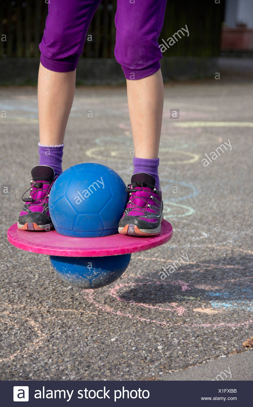 Girl Jumping With Moon Hopper High Resolution Stock Photography and ...