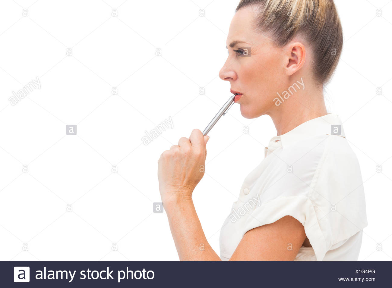 Mouth Pen Stock Photos & Mouth Pen Stock Images - Alamy