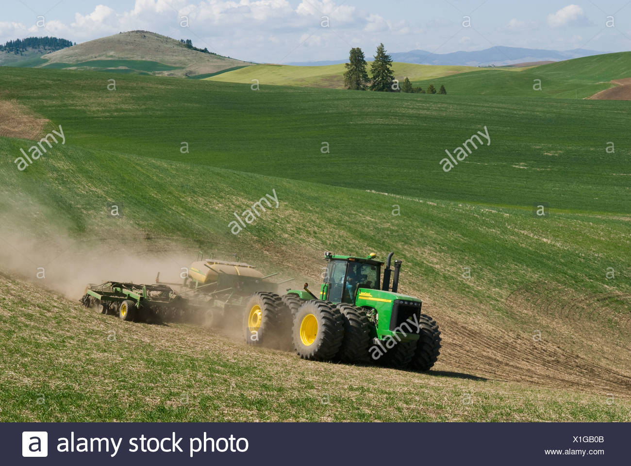 Air Seeder With Tractor High Resolution Stock Photography and Images ...