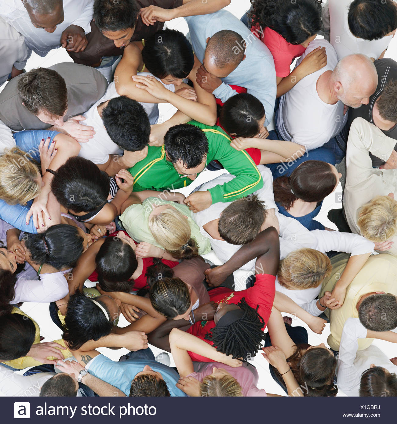 Squashed Crowd Stock Photos & Squashed Crowd Stock Images - Alamy