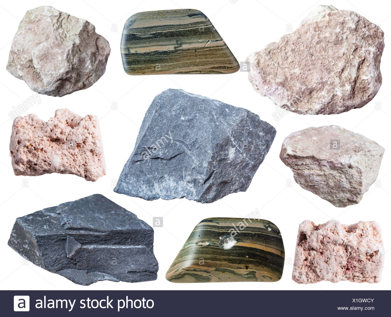 Mudstone Sedimentary Rock Sample High Resolution Stock Photography and ...