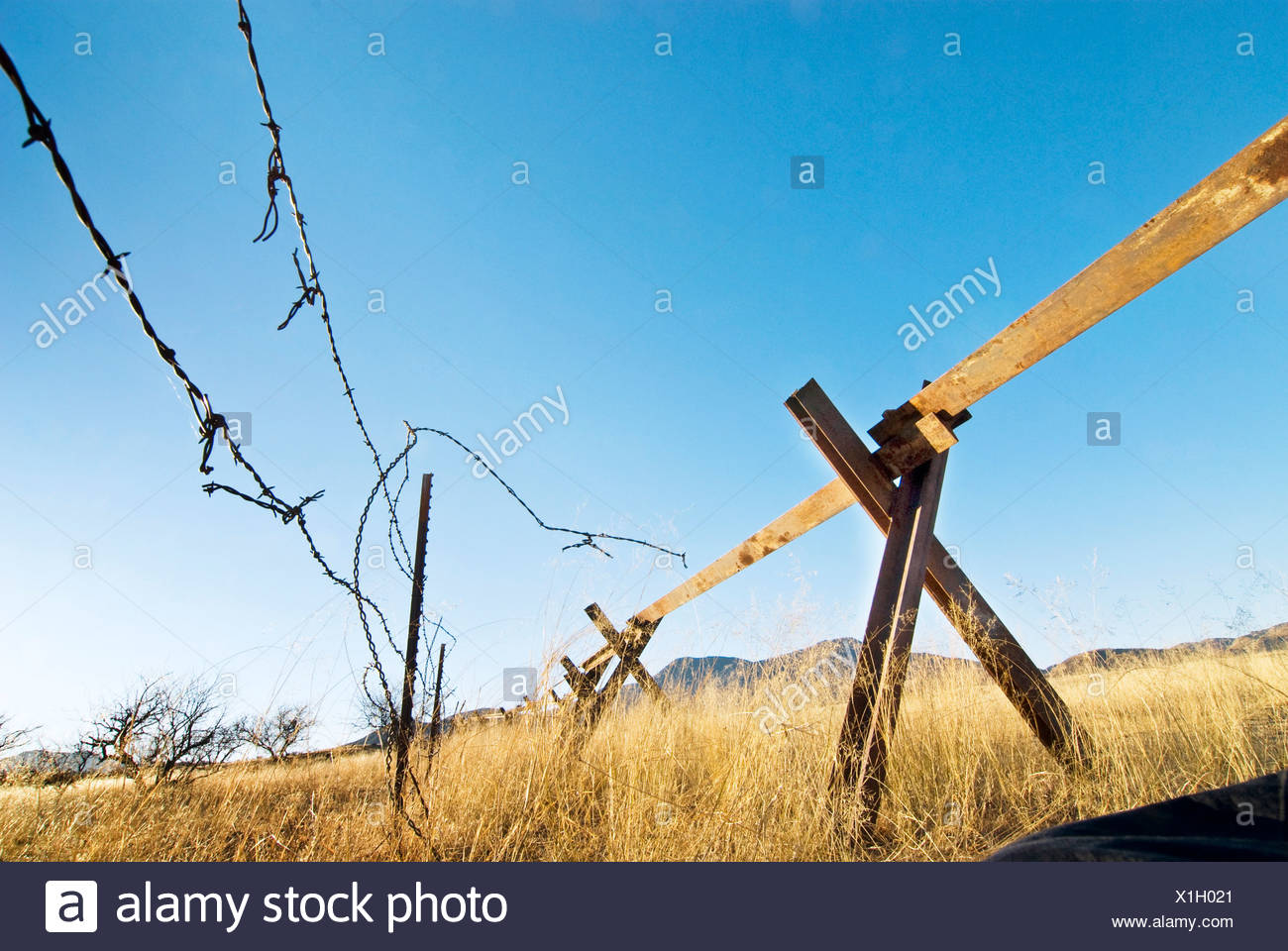 International Border Barrier High Resolution Stock Photography and ...