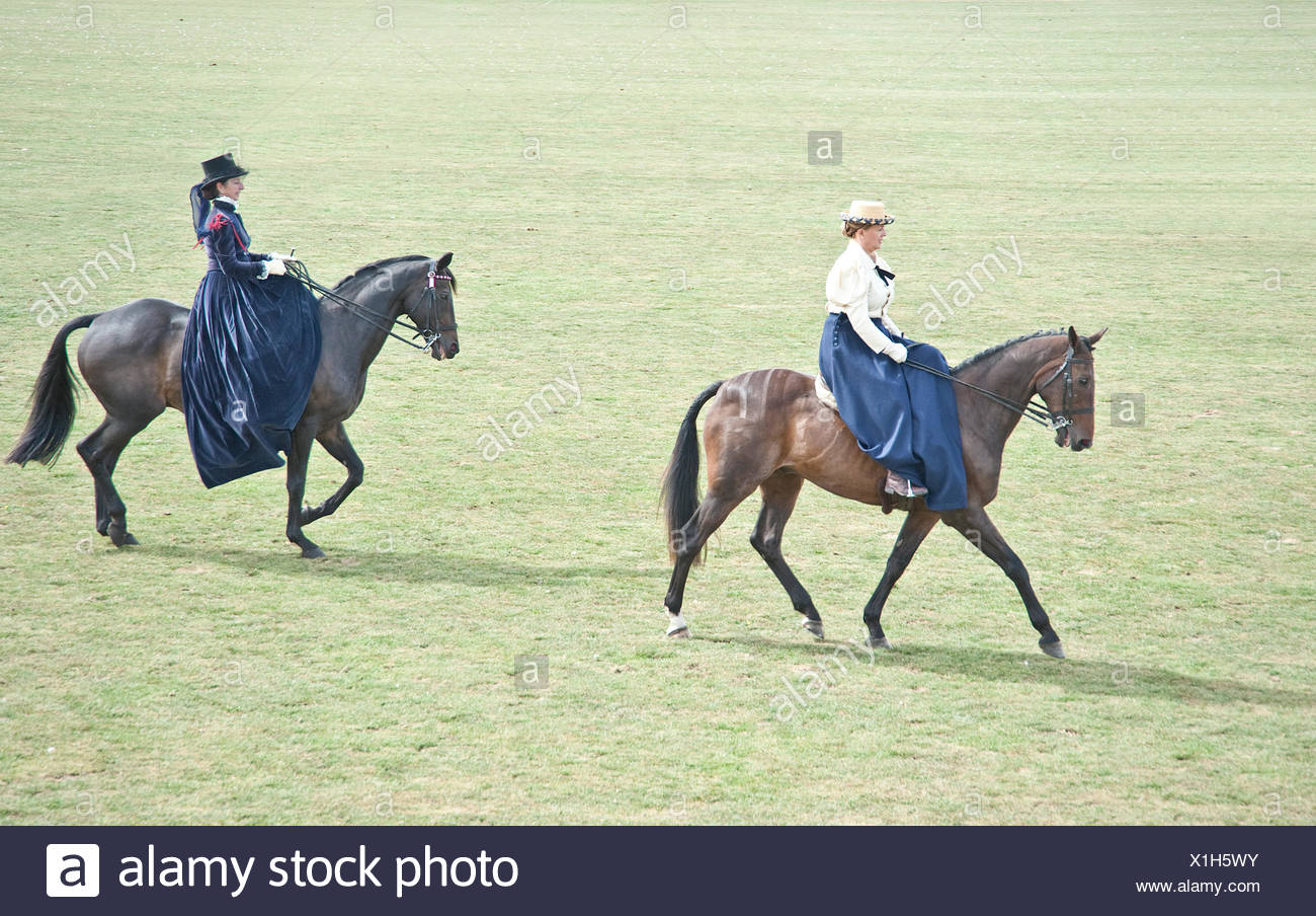 Side Saddle Lady Rider Stock Photos & Side Saddle Lady Rider Stock ...
