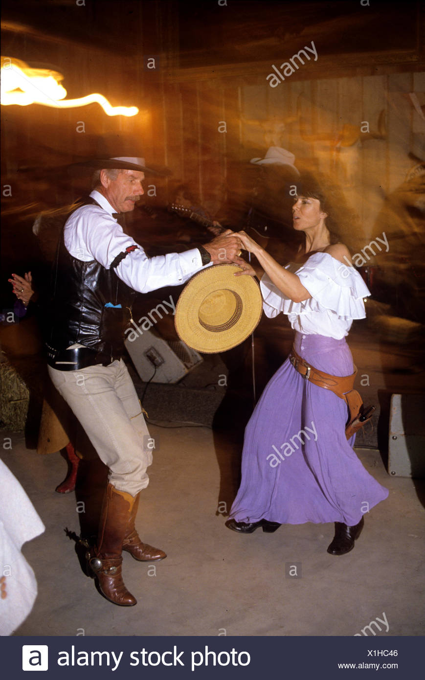 Couple And Country And Western Dancing Stock Photos & Couple And ...