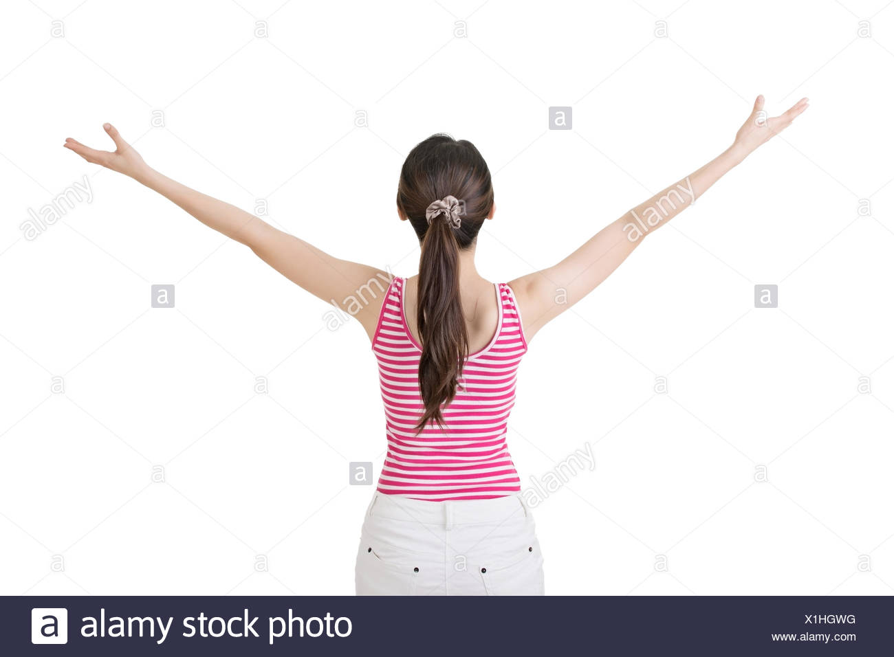 Stretch Arms High Resolution Stock Photography and Images - Alamy