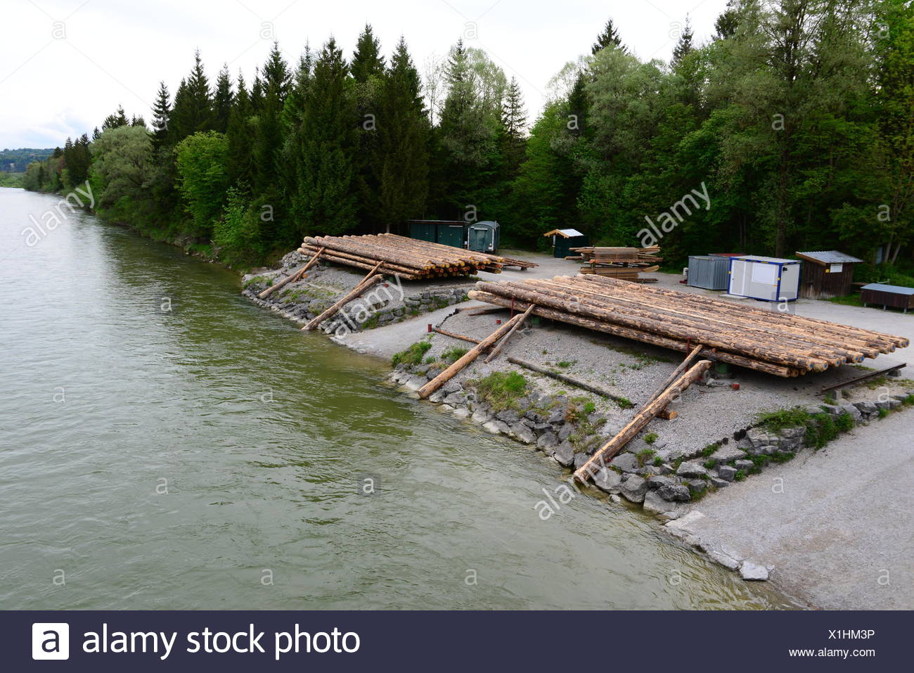 Isar Flossfahrt Stock Photos & Isar Flossfahrt Stock Images - Alamy