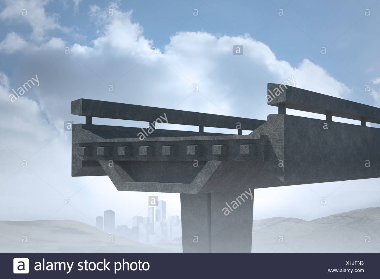 Unfinished Bridge High Resolution Stock Photography and Images - Alamy