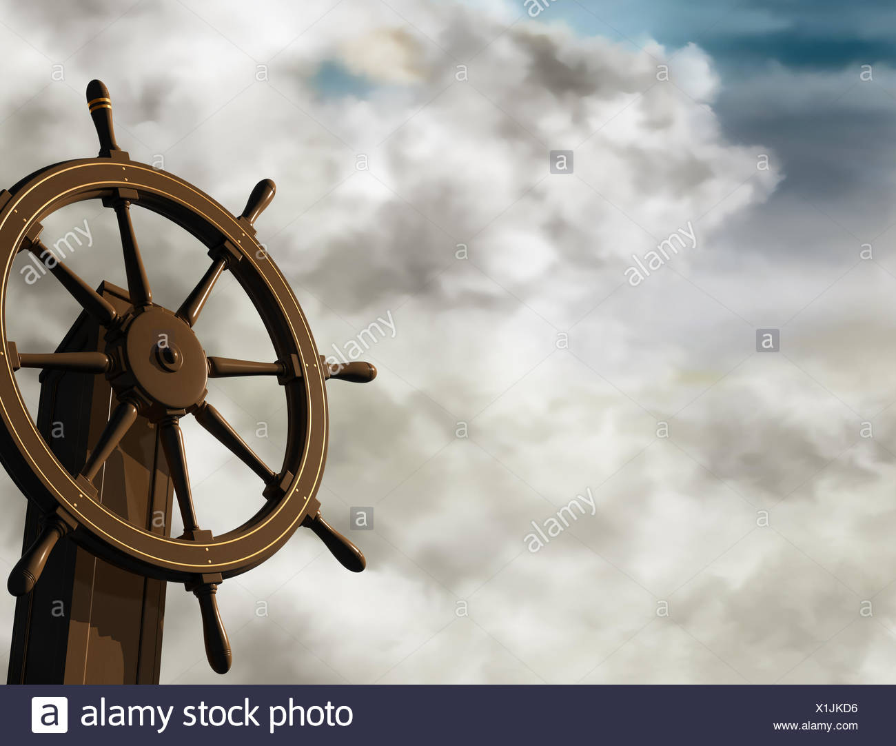 Ship Wheel Storm Stock Photos & Ship Wheel Storm Stock Images - Alamy