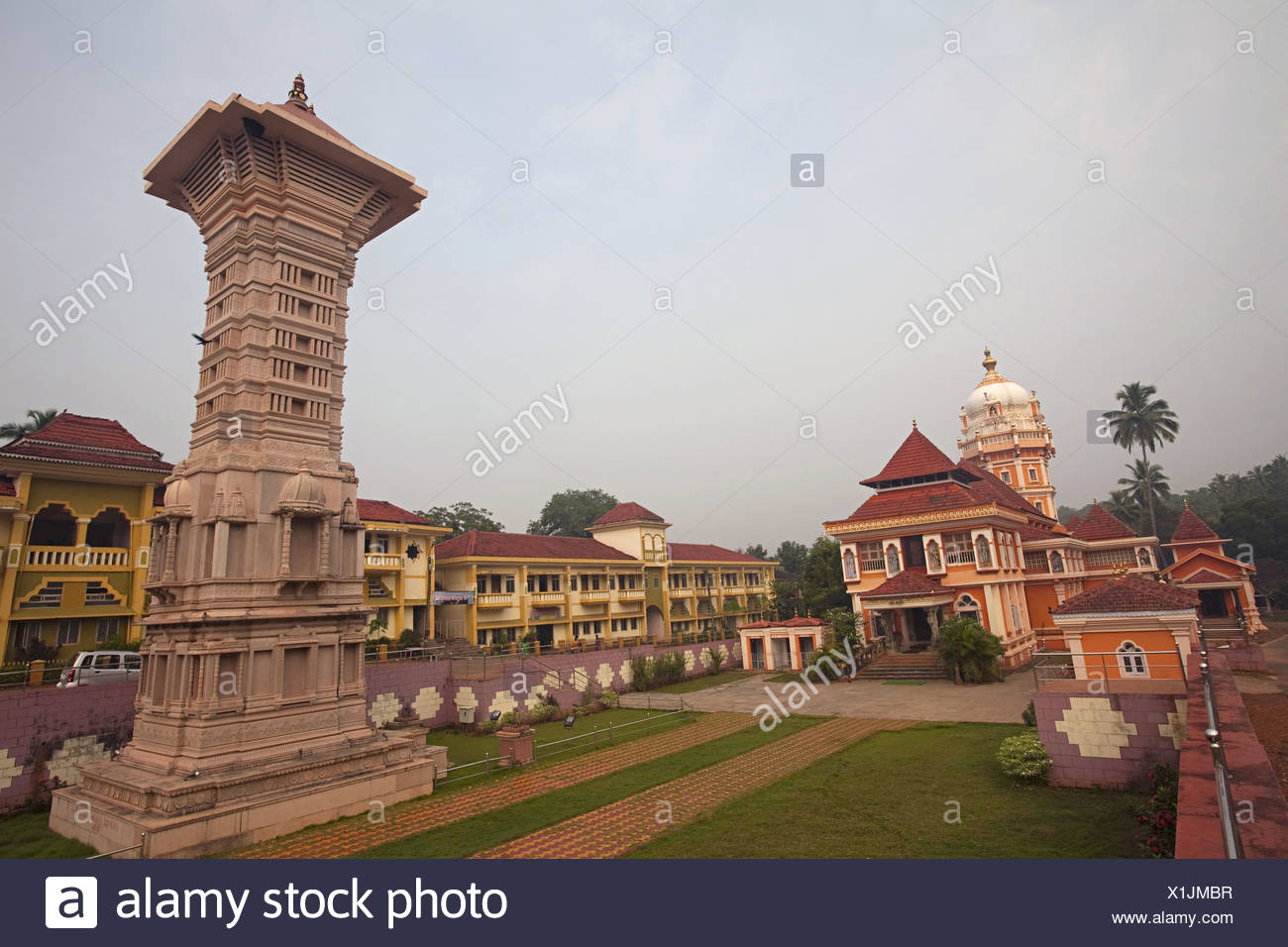 Shri Shantadurga Temple High Resolution Stock Photography and Images ...