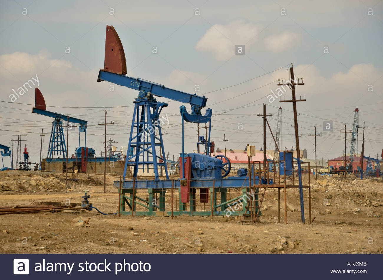 Oil Field Of Baku High Resolution Stock Photography and Images - Alamy