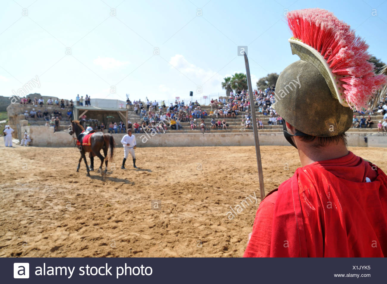 Roman Soldier Horse Stock Photos & Roman Soldier Horse Stock Images - Alamy