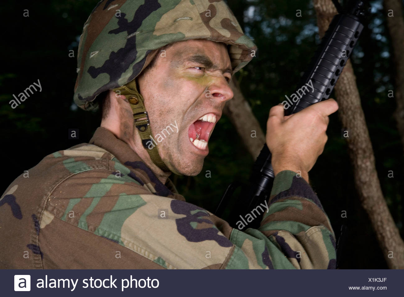 Shouting Soldier Stock Photos & Shouting Soldier Stock Images - Alamy