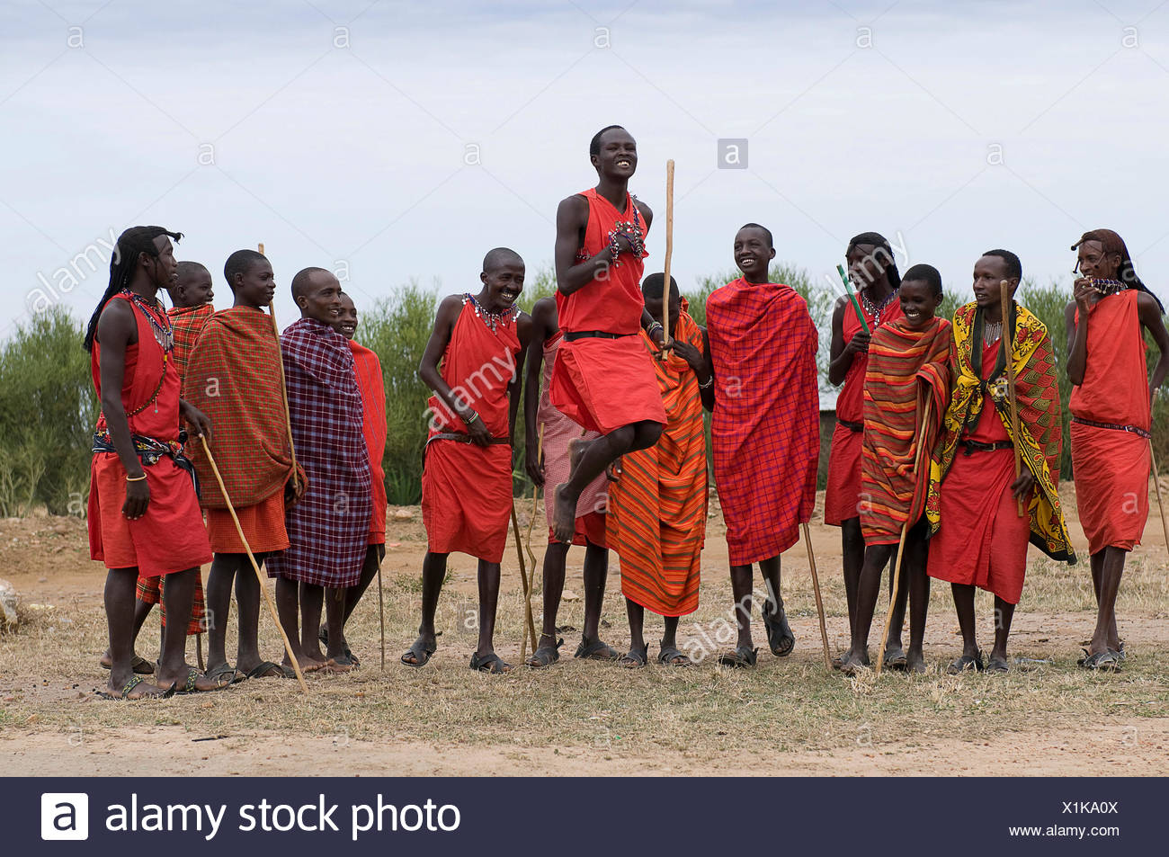 Masai Man Traditional Costume High Resolution Stock Photography and ...