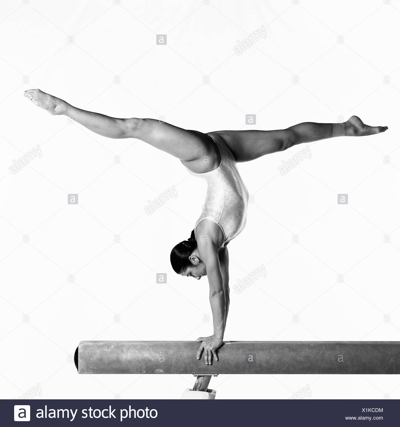 Woman Gymnast Beam High Resolution Stock Photography and Images - Alamy