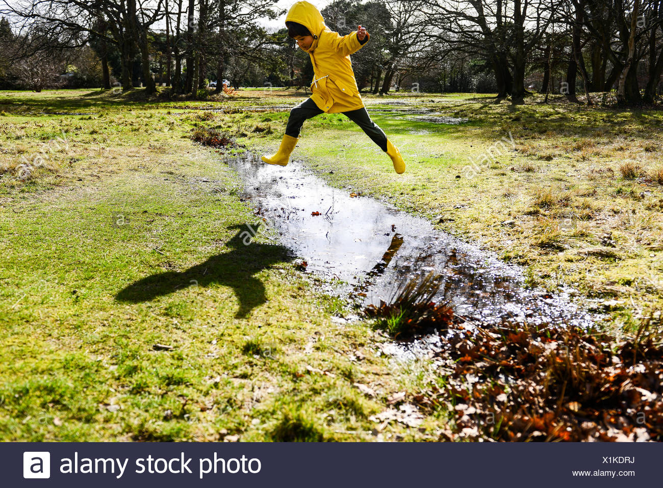 Boy In Puddle High Resolution Stock Photography and Images - Alamy