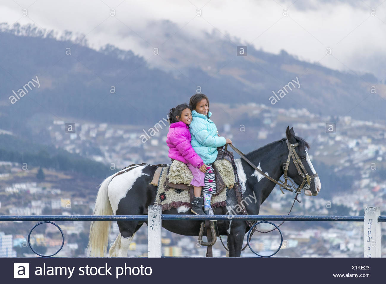 Two Girls Riding High Resolution Stock Photography and Images - Alamy