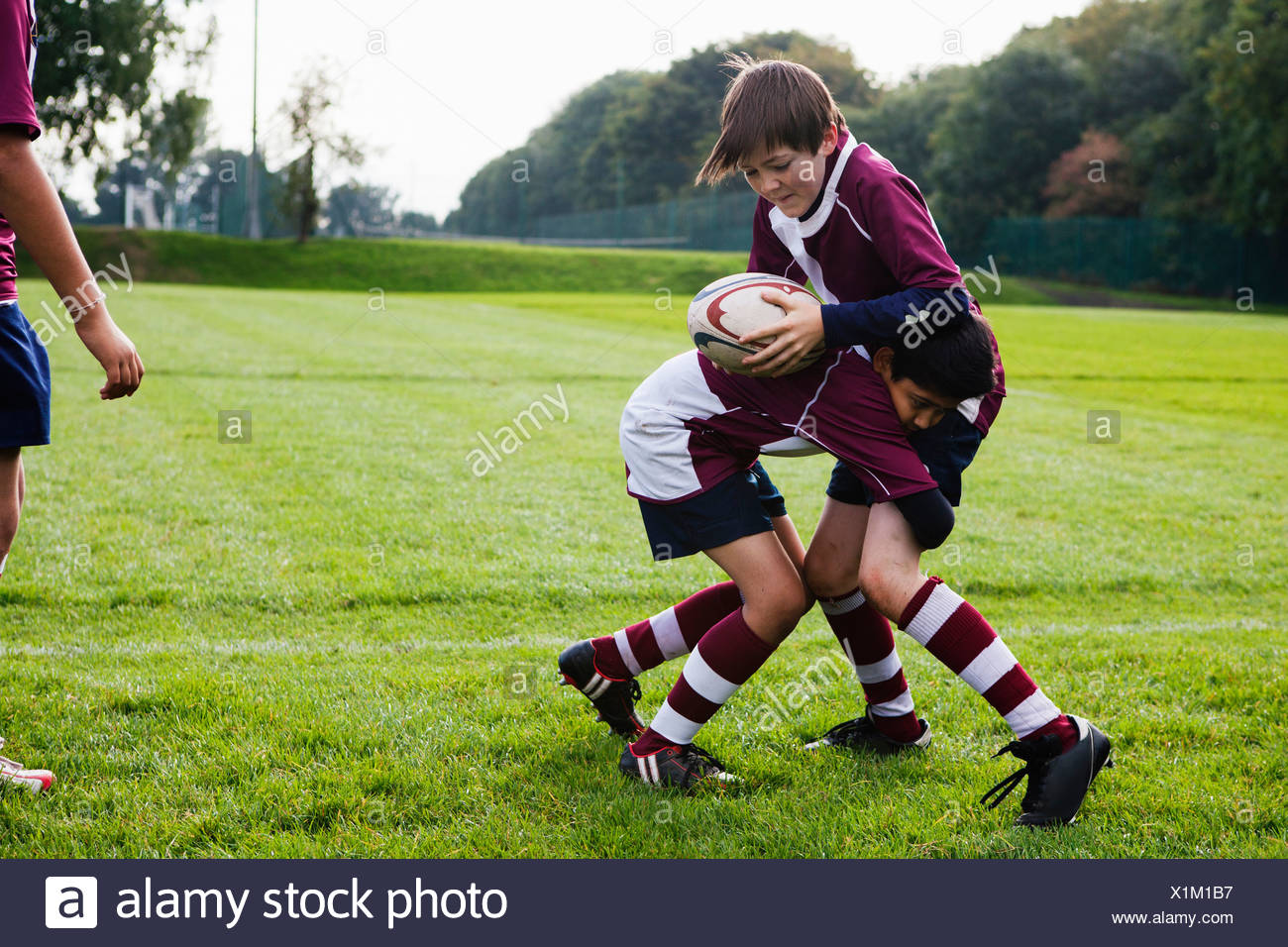 Rugby Aggression High Resolution Stock Photography and Images - Alamy