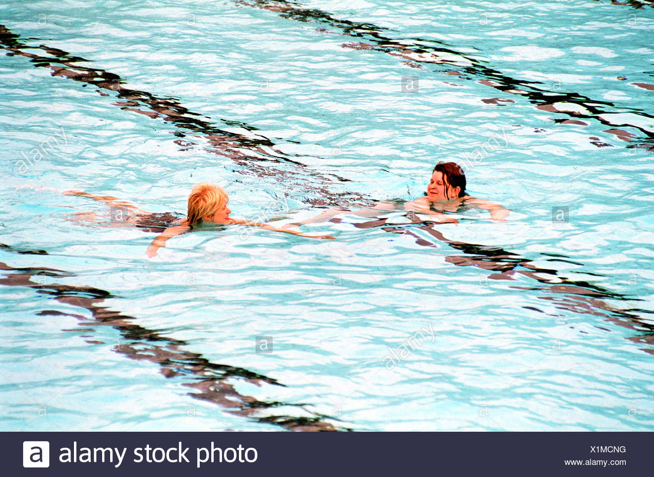 Outdoor Swimming Pool Kreuzberg Berlin Germany High Resolution Stock ...