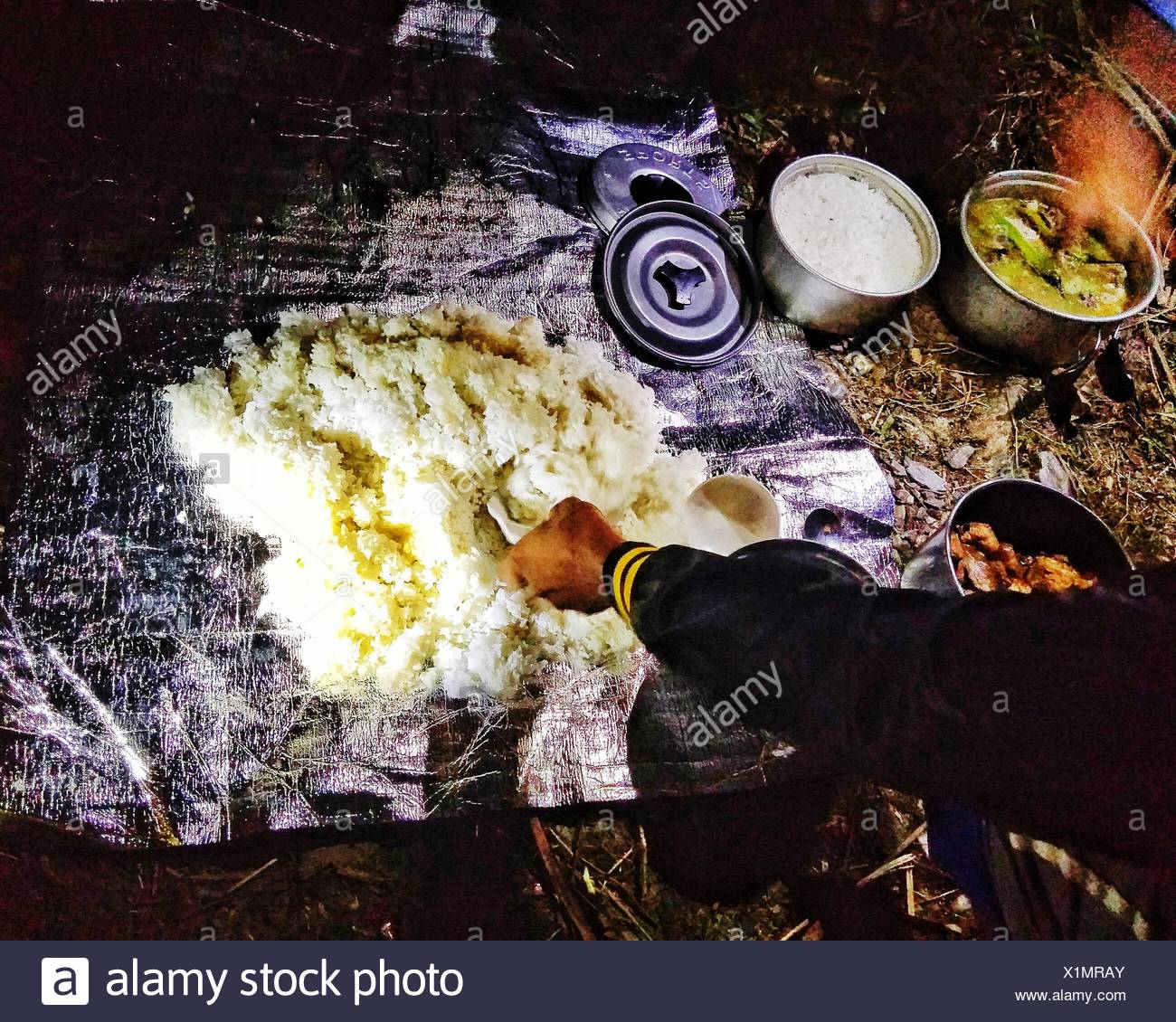 Man Eating Rice Stock Photos & Man Eating Rice Stock Images - Alamy