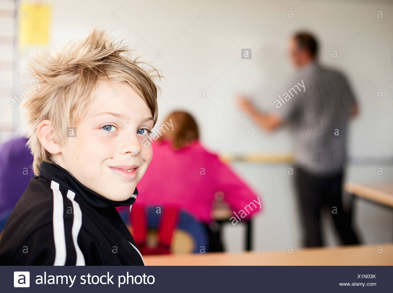 Middle School Boy High Resolution Stock Photography and Images - Alamy