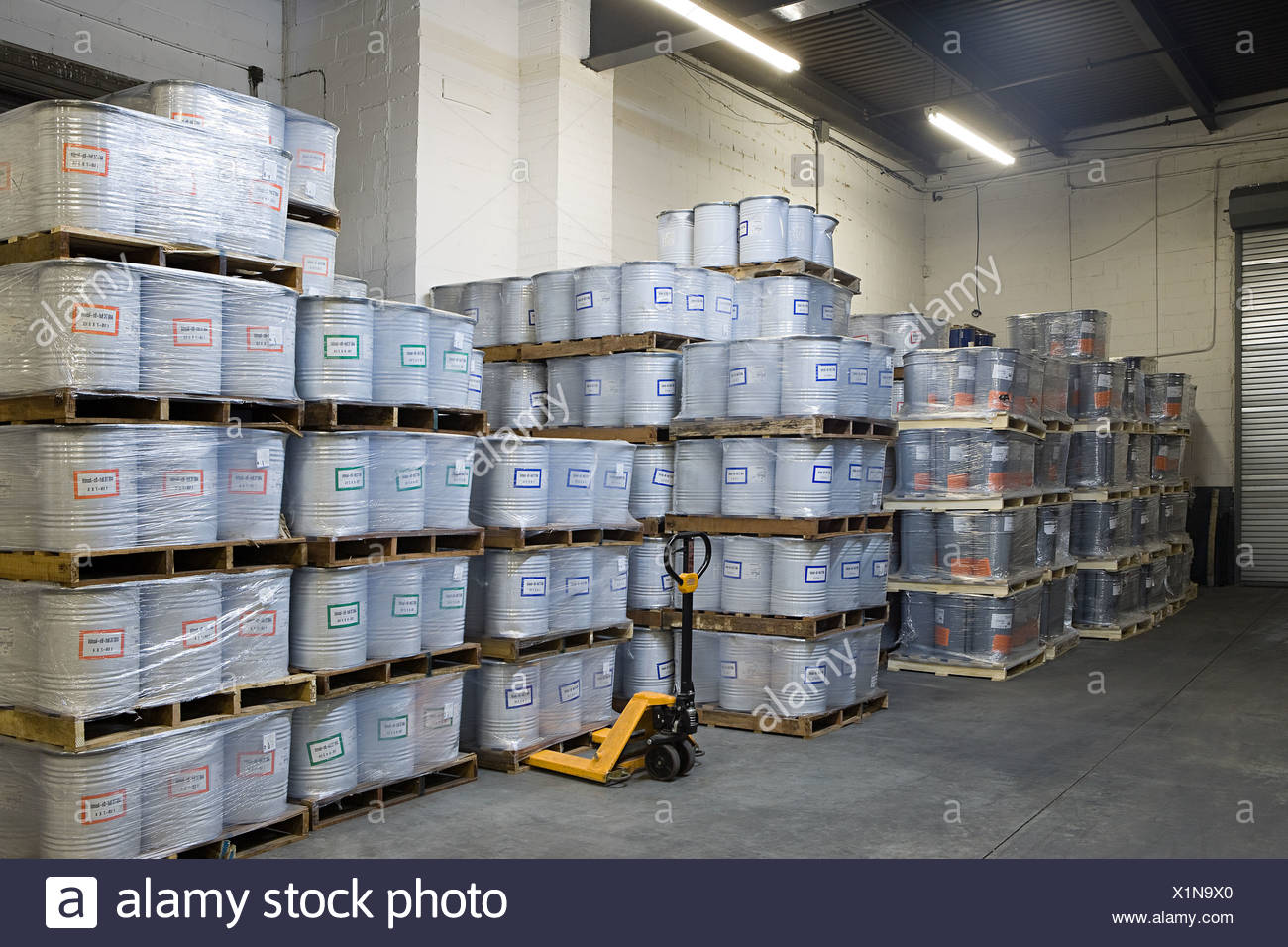 Pallets Warehouse High Resolution Stock Photography and Images - Alamy
