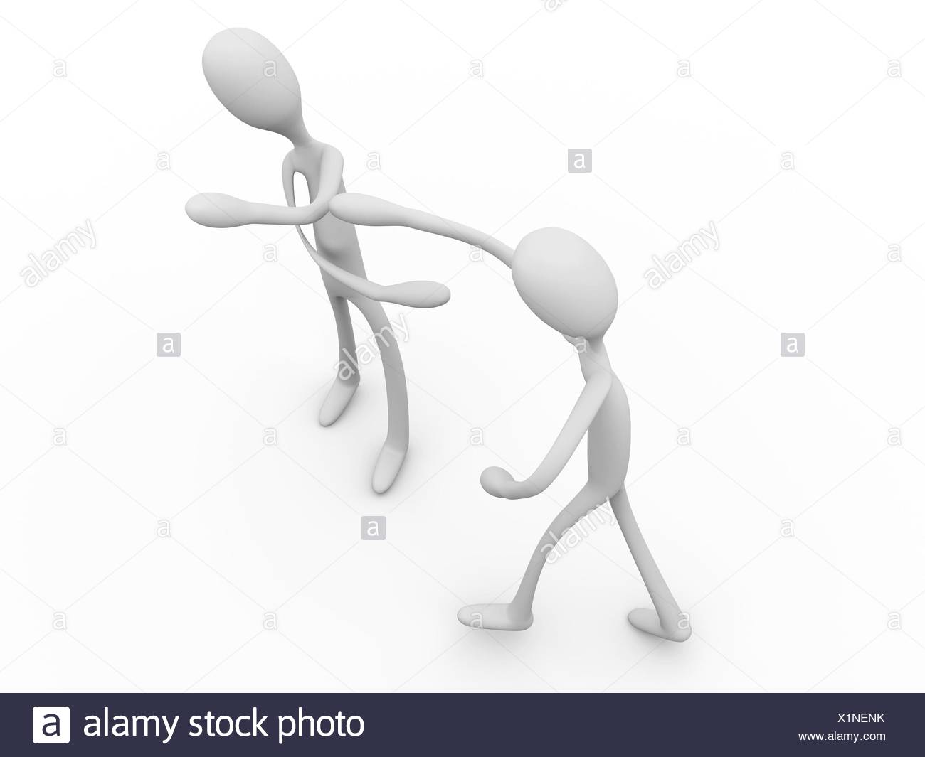 Cartoon Boxer Black and White Stock Photos & Images - Alamy