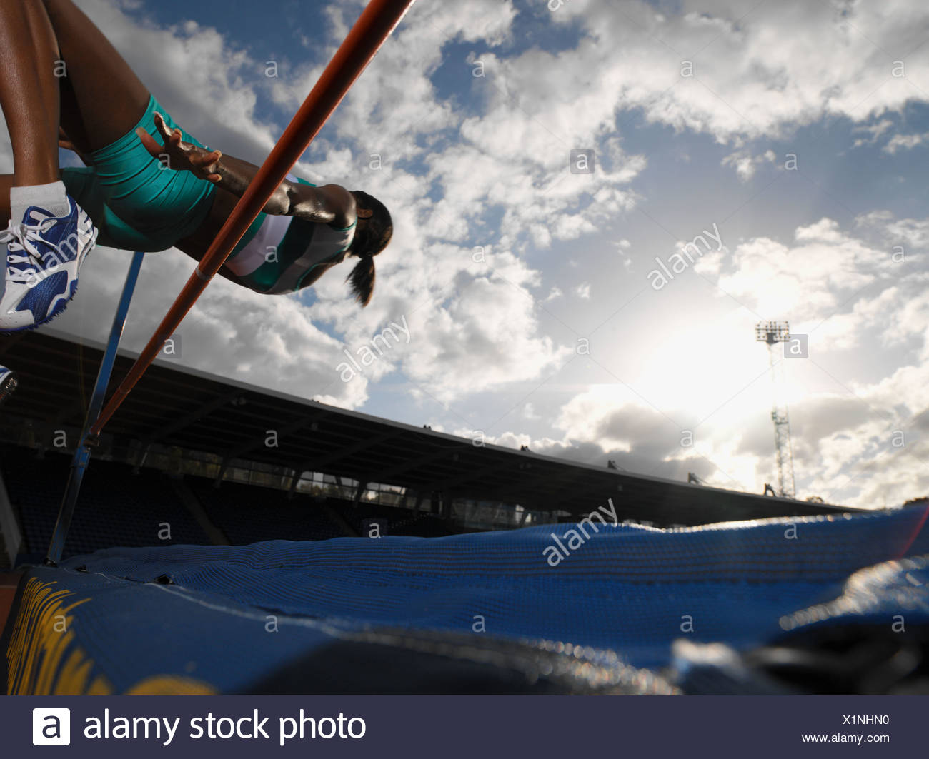 Female High Jumper High Resolution Stock Photography and Images - Alamy