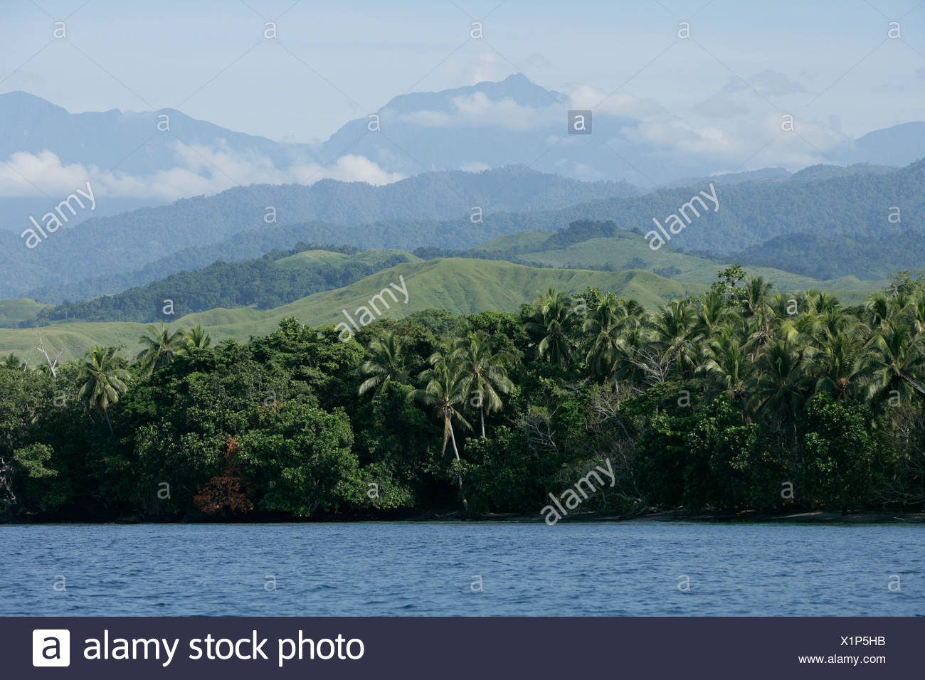 Papua New Guinea Melanesia Landscape High Resolution Stock Photography ...