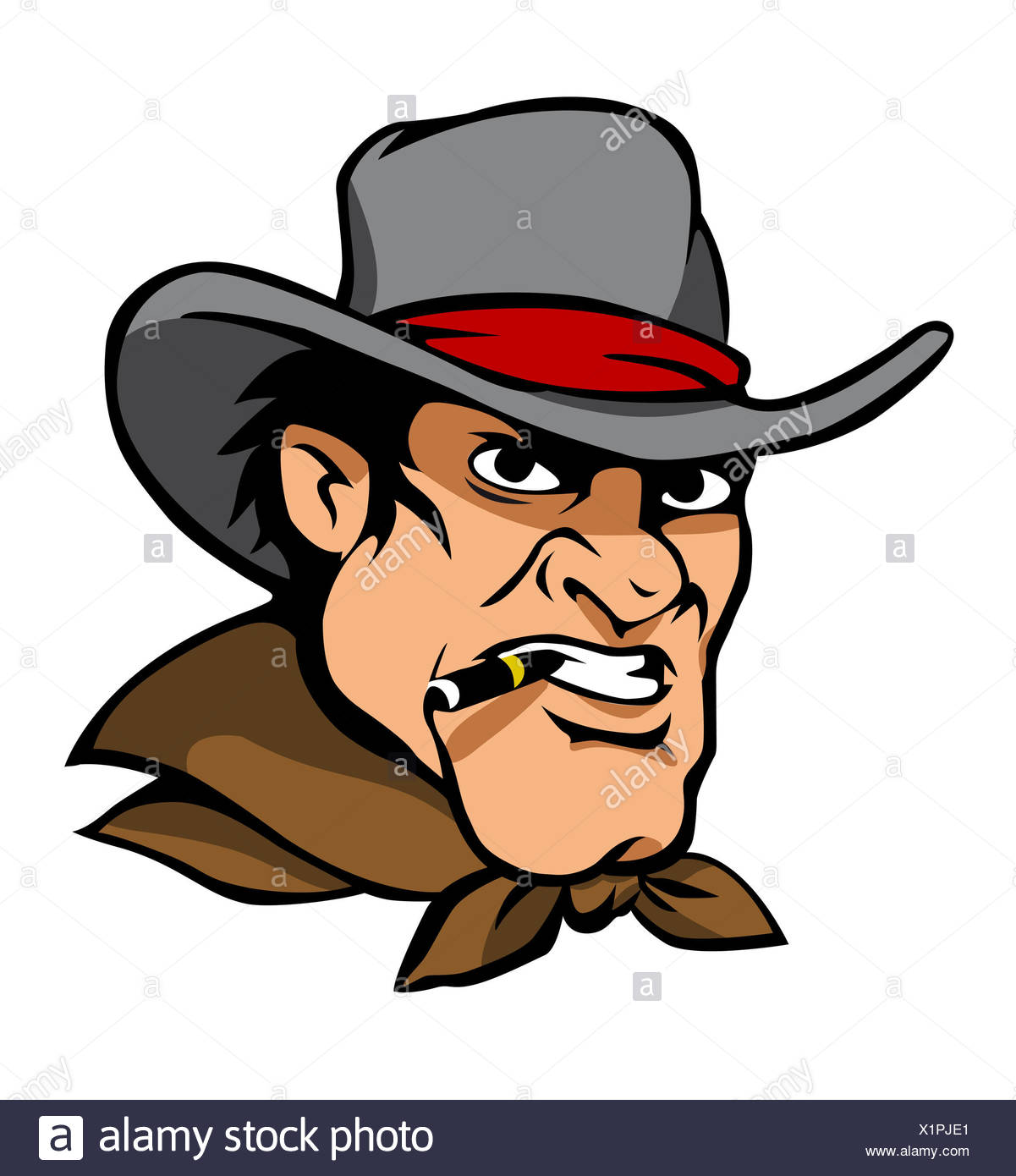 Cartoon Wild West Cowboy High Resolution Stock Photography and Images ...