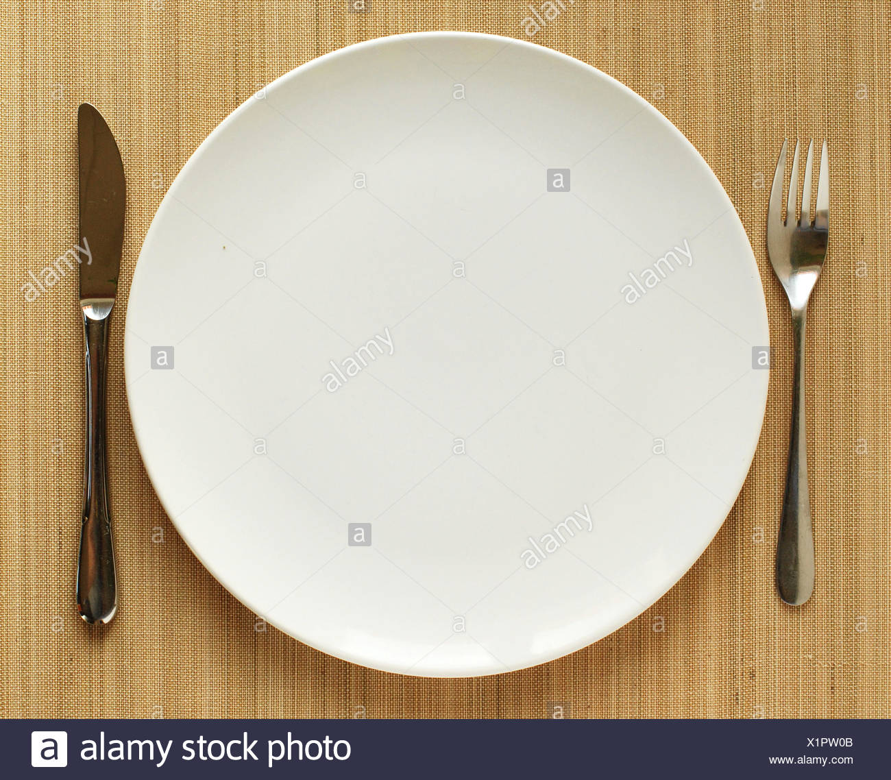Empty Plate Hunger High Resolution Stock Photography and Images - Alamy