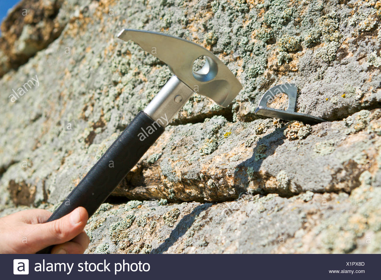 Crack In Rock Stock Photos & Crack In Rock Stock Images - Alamy