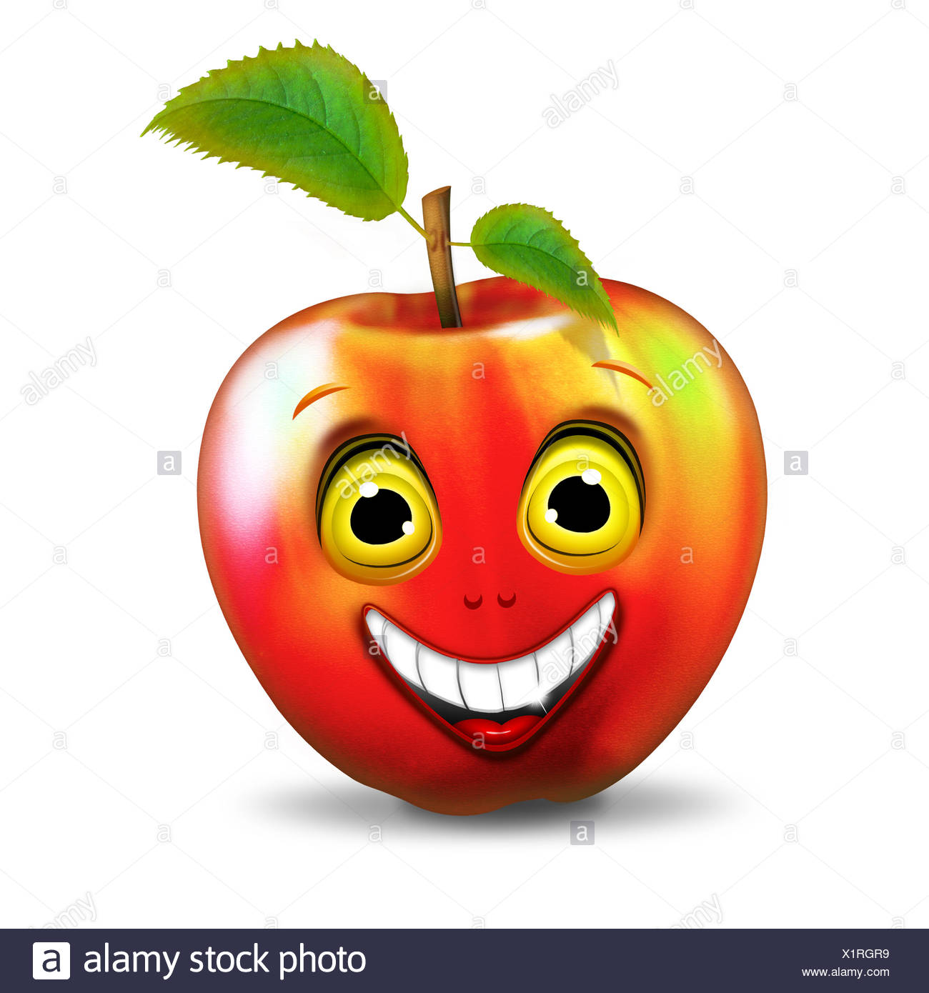 Fruity Smiley Face Fruit High Resolution Stock Photography and Images ...