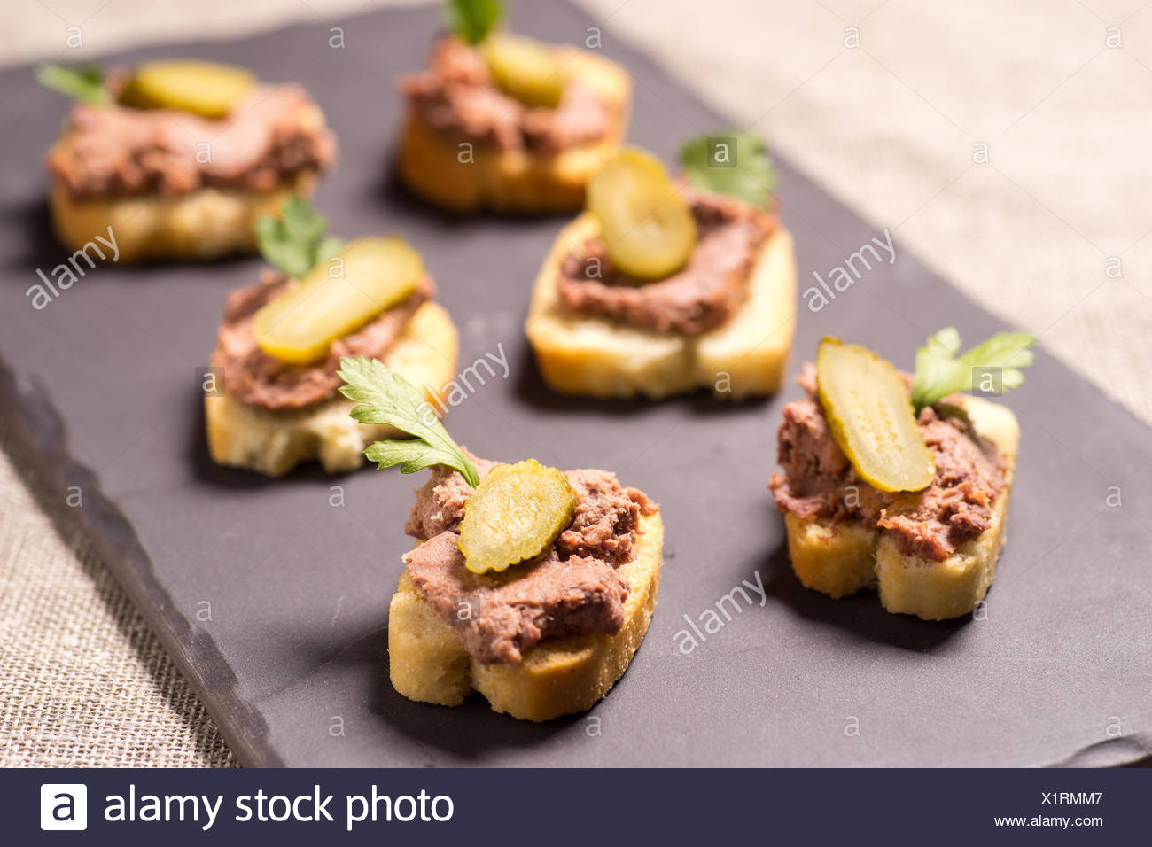 Smoked Chicken Canape High Resolution Stock Photography and Images - Alamy