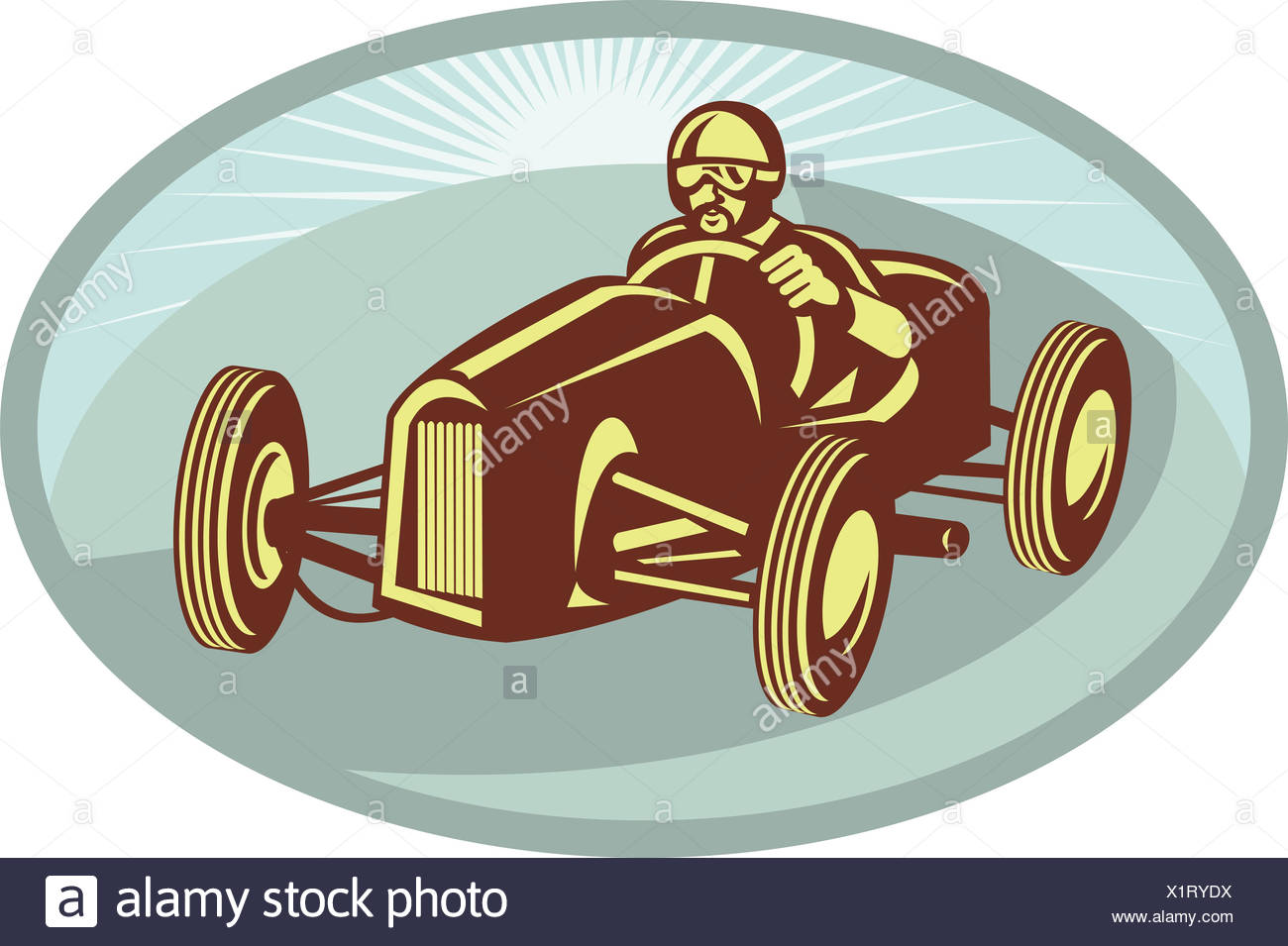Vintage Race Car Driver High Resolution Stock Photography and Images ...
