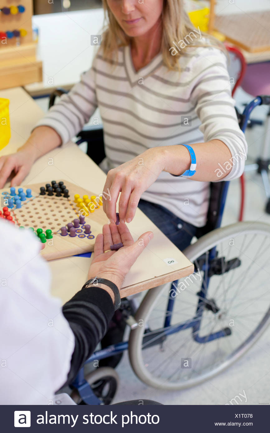 Functional Rehabilitation Occupational Therapy Session High Resolution ...