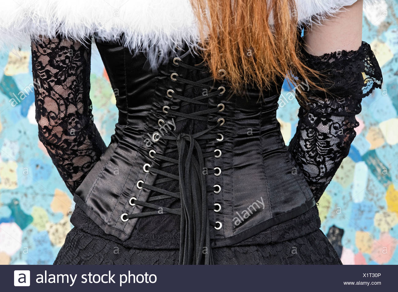 Corset Back View High Resolution Stock Photography and Images - Alamy
