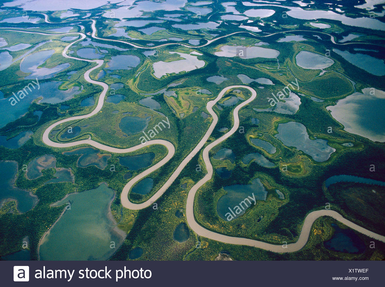 Mackenzie River Delta Canada High Resolution Stock Photography and ...