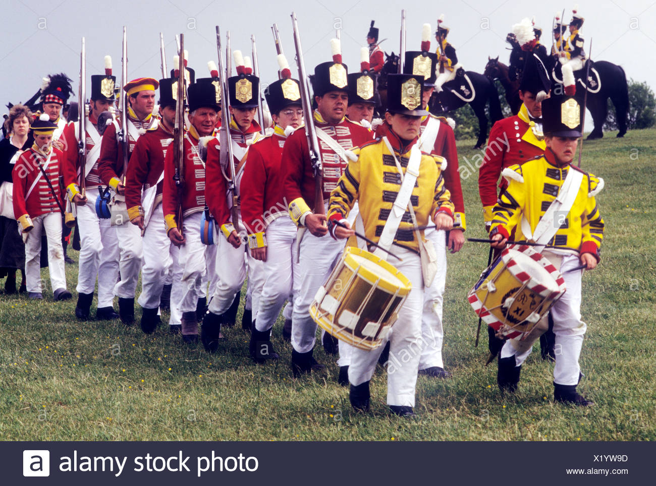 British Infantry Soldiers Stock Photos & British Infantry Soldiers ...