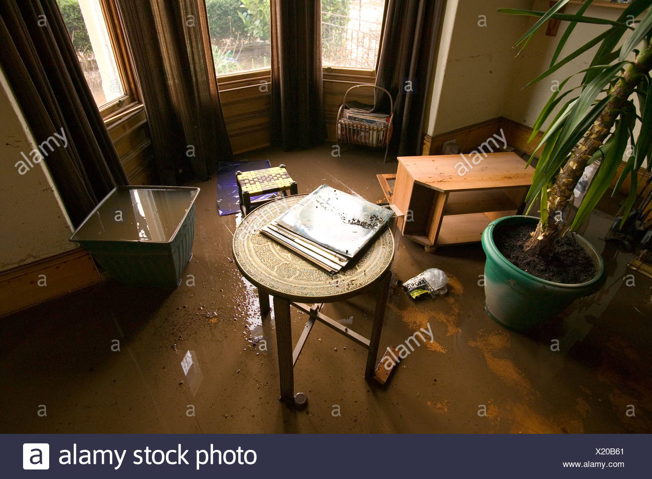 Flood Damage Inside House High Resolution Stock Photography and Images ...
