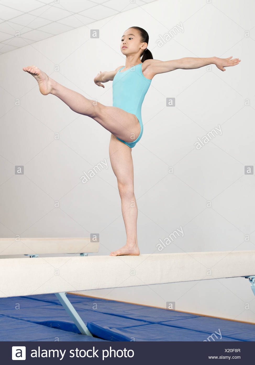 Gymnastics Balance Beam Stock Photos & Gymnastics Balance Beam Stock ...