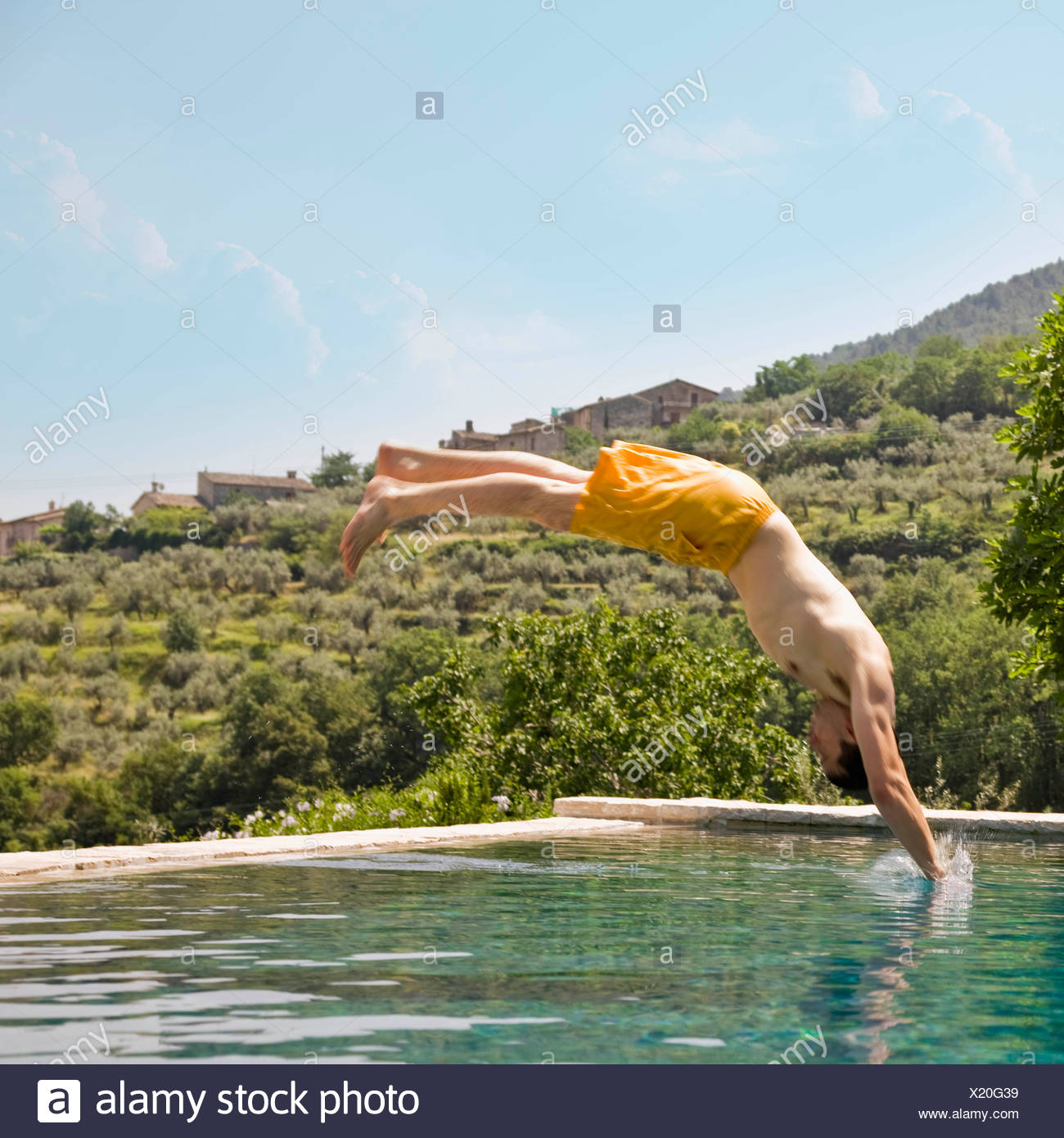 Diver Pool High Resolution Stock Photography and Images - Alamy