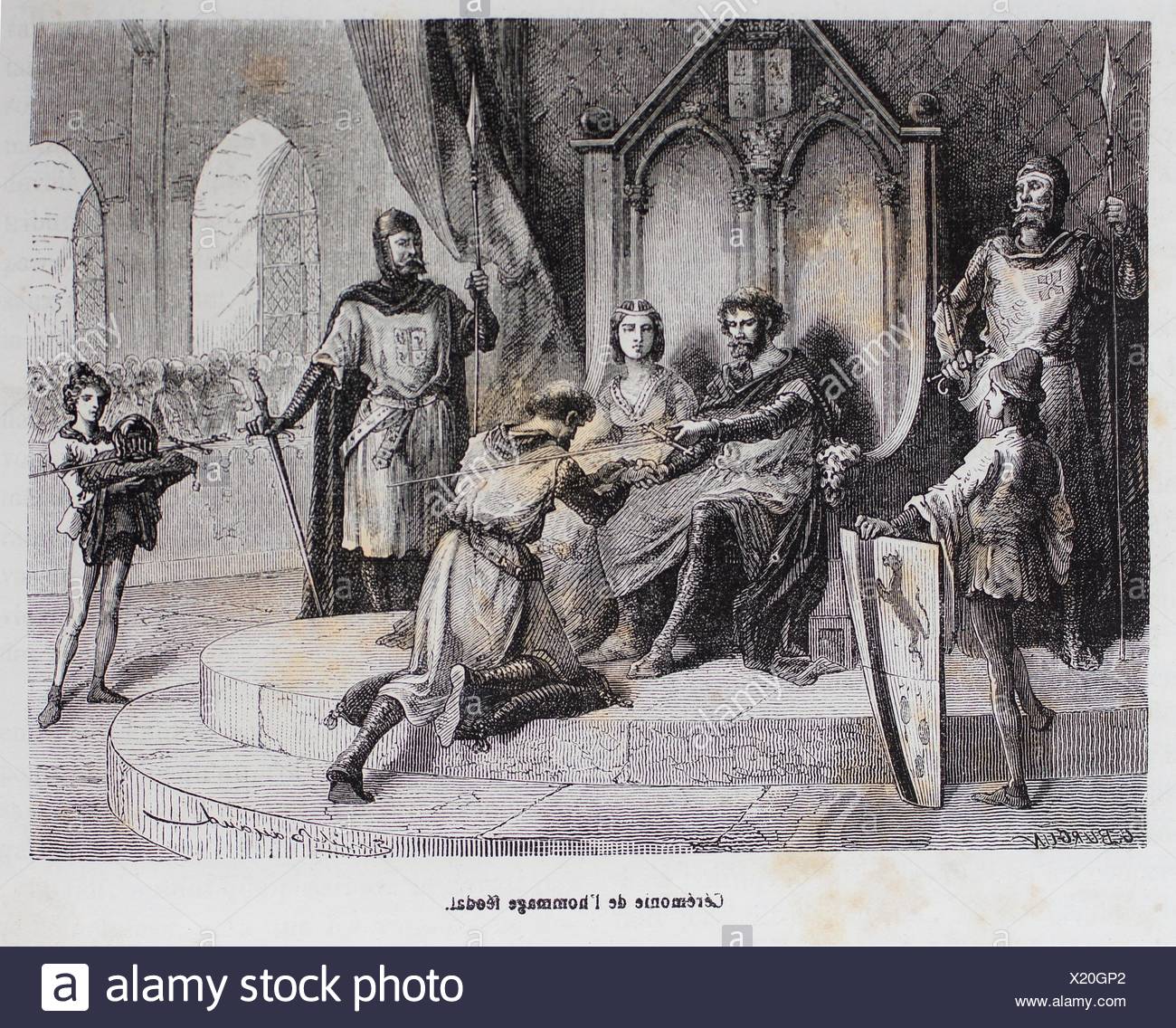 The Ceremony Of Feudal Homage High Resolution Stock Photography and ...