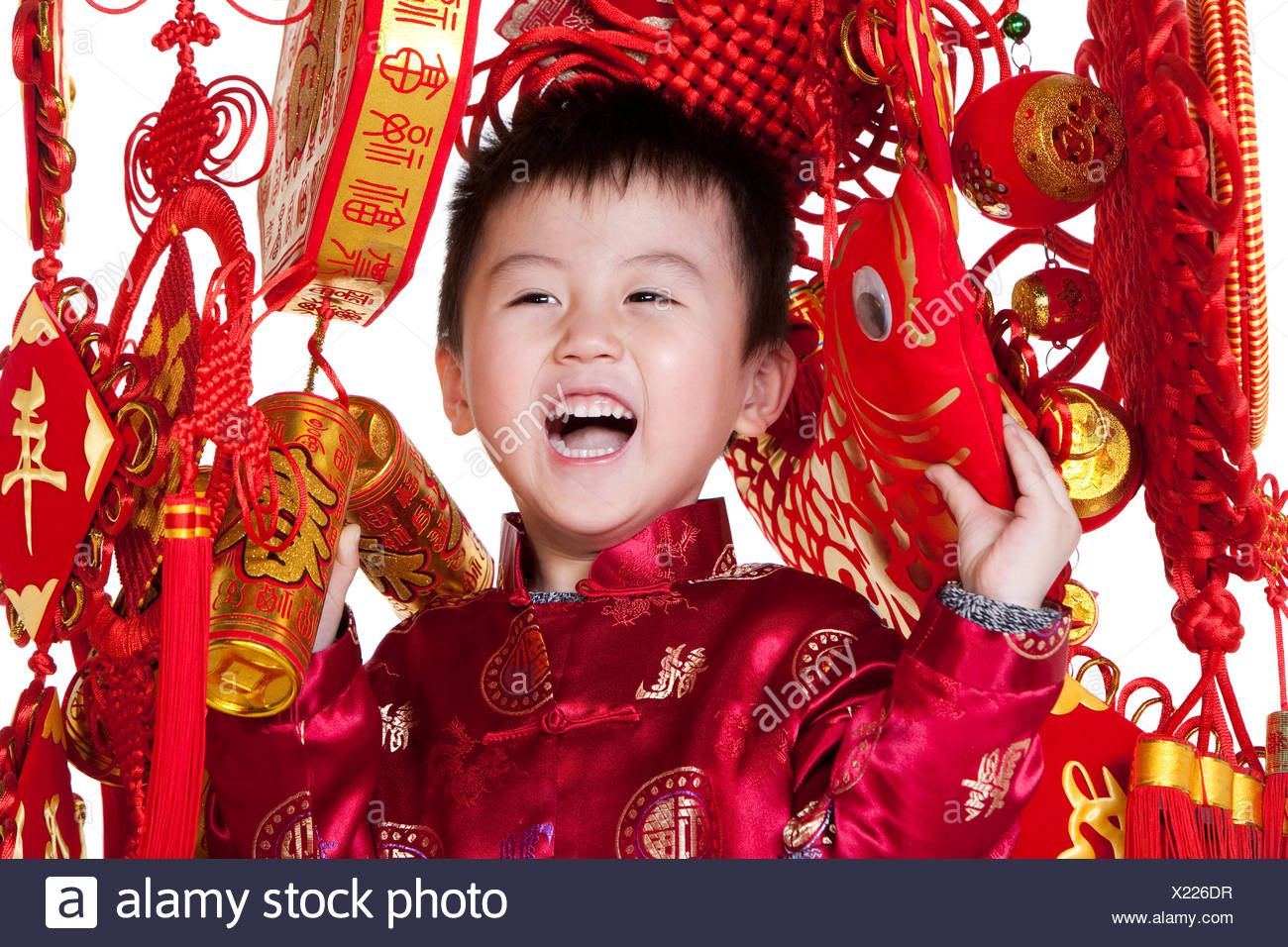 Asian Chinese Boy In White High Resolution Stock Photography and Images ...