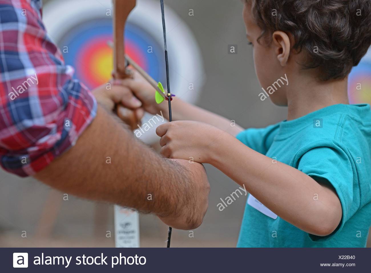 Back View Child Pulling Hair High Resolution Stock Photography and ...