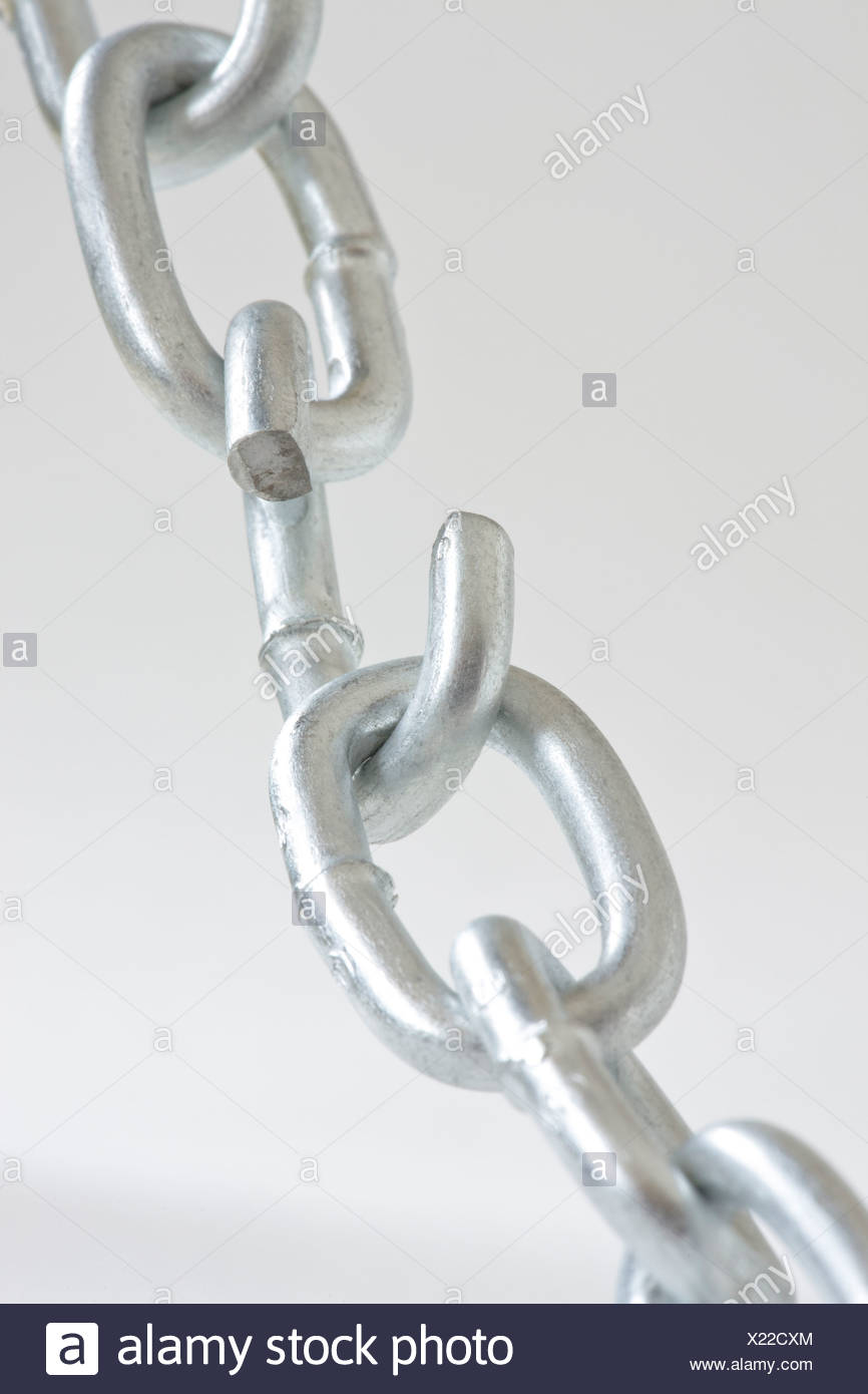 A Chain Is As Strong As Its Weakest Link High Resolution Stock ...