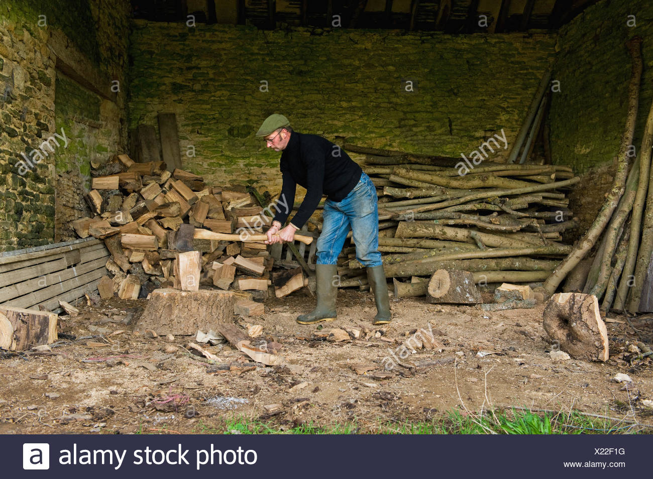 Logs Wood Chopped Pile High Resolution Stock Photography and Images - Alamy