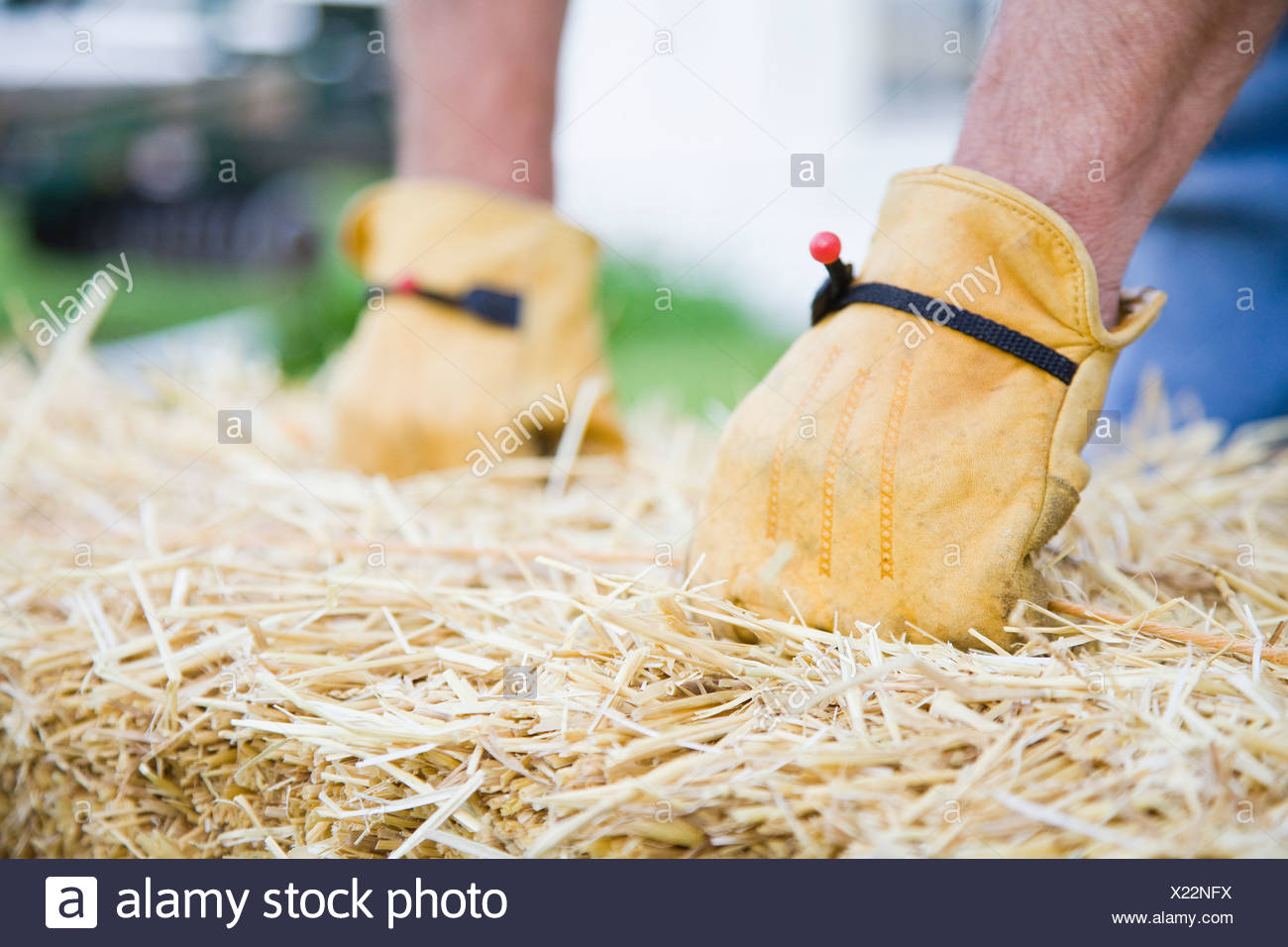 Farmer And Hay High Resolution Stock Photography and Images - Alamy