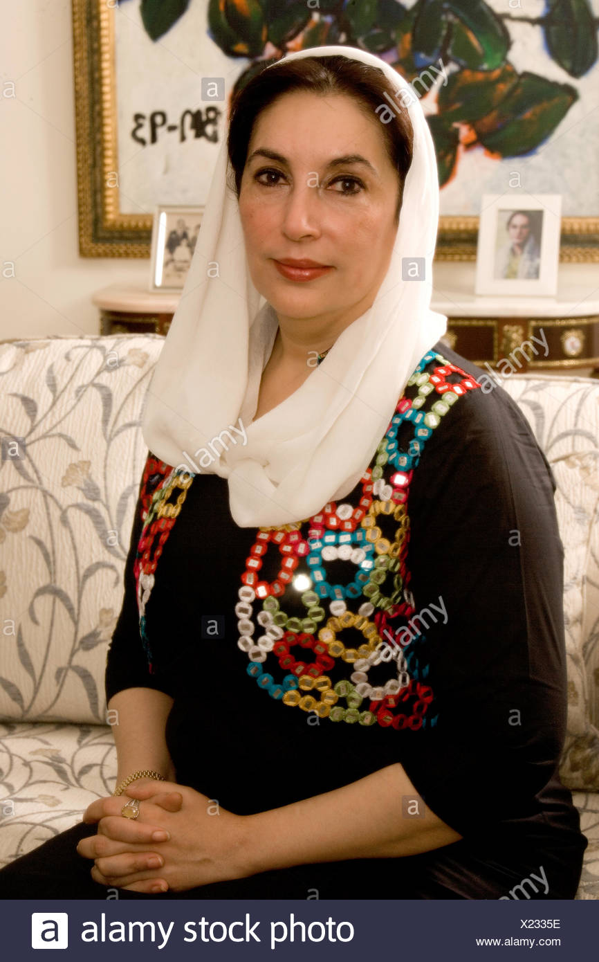 Benazir Bhutto High Resolution Stock Photography and Images - Alamy